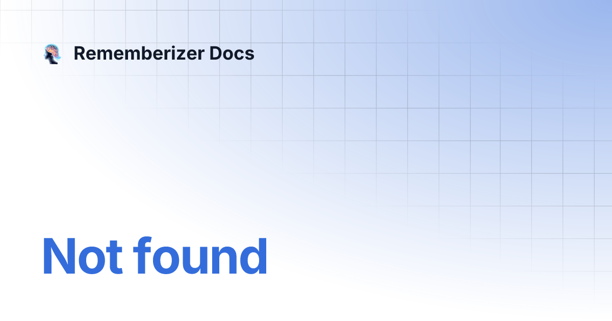 Retrieve documents | Rememberizer Docs